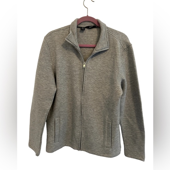 Alfani | Sweaters | Mens Alfani Gray Zip Up Sweater | Poshmark
